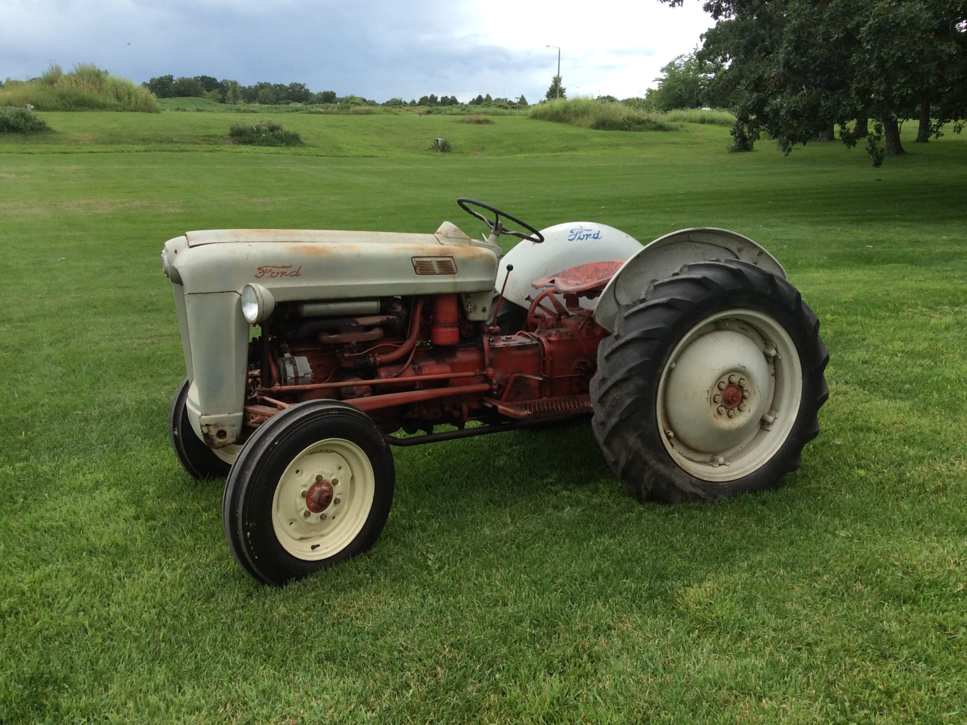 1954 Ford NAA at Gone Farmin' Walworth 2014 as F67 - Mecum Auctions