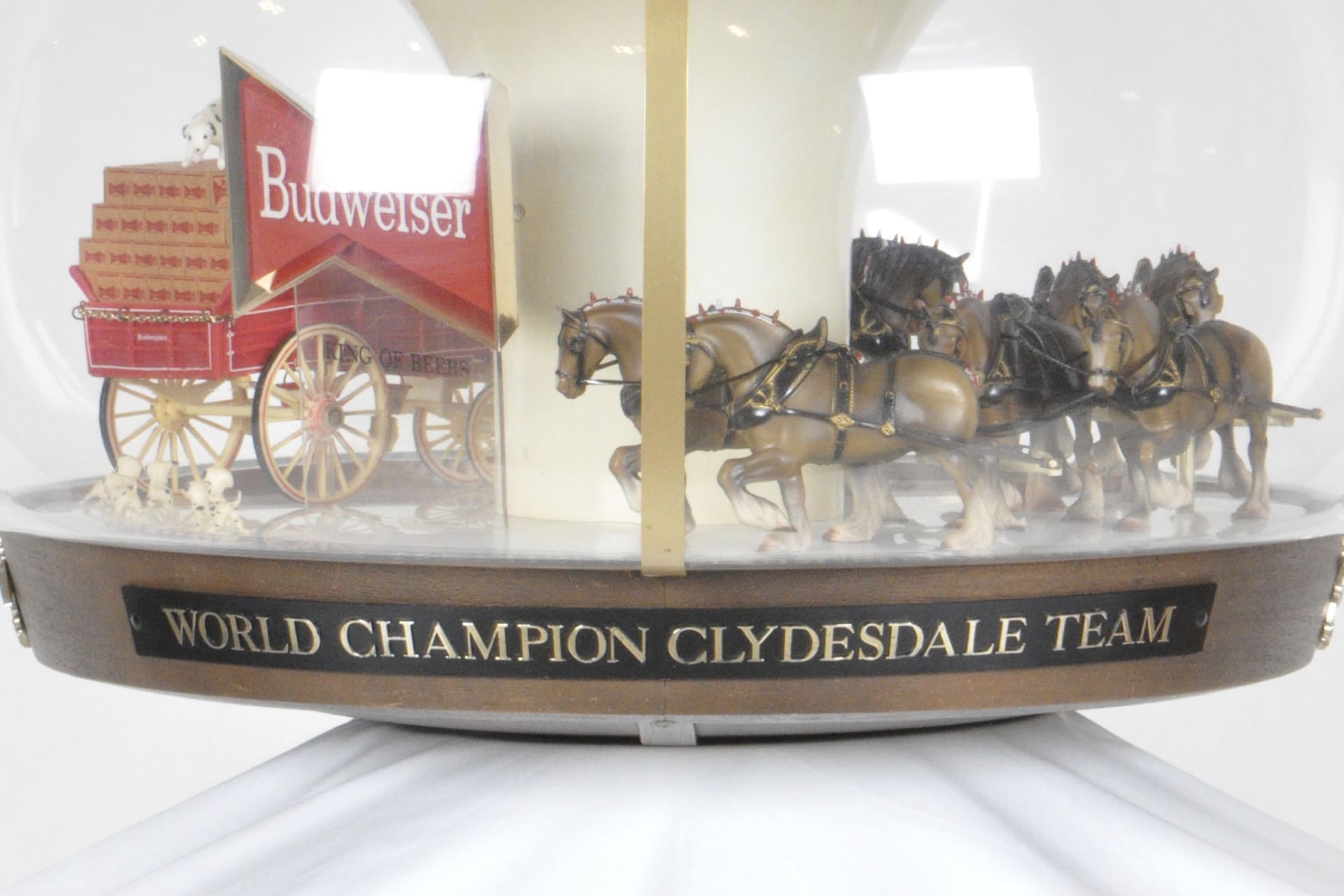 Budweiser Lighted Rotating Sign at Gone Farmin' Iowa 2014 asM272 ...