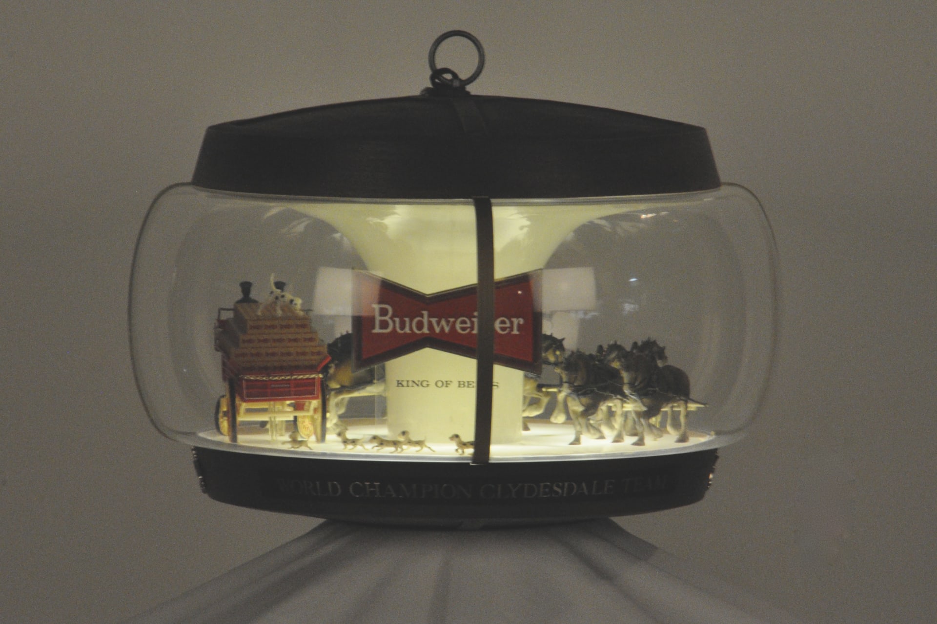 Budweiser Lighted Rotating Sign at Gone Farmin' Iowa 2014 asM272 ...