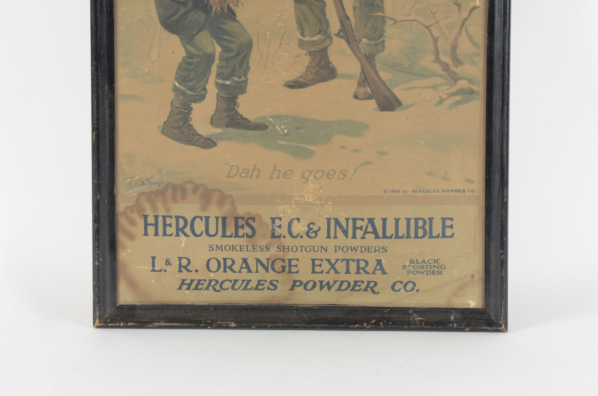 Hercules Powder Cardboard 17x26.5 at Gone Farmin' Spring Classic 2015 ...