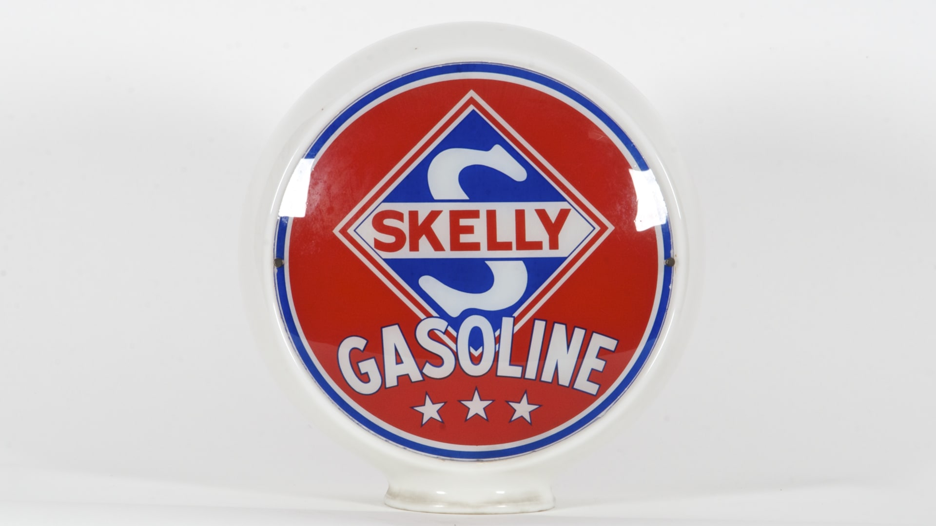 Skelly Gasoline Gas Pump Globe 13.5 Inches at Gone Farmin' Iowa Premier ...