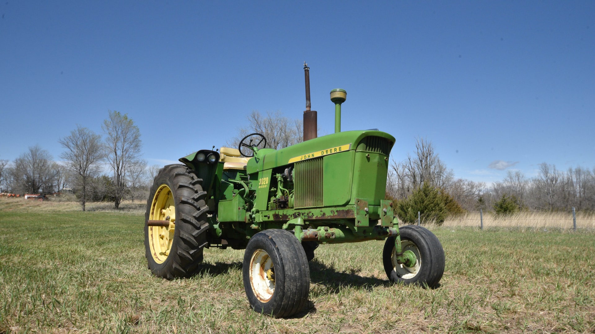 1972 John Deere 3020 Diesel at The Abilene Machine Collection 2021 as ...