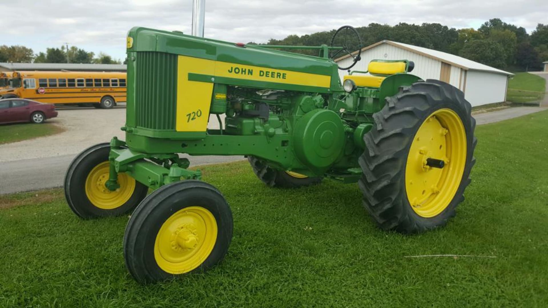 1957 John Deere 720 at Davenport 2016 asF53 - Mecum Auctions