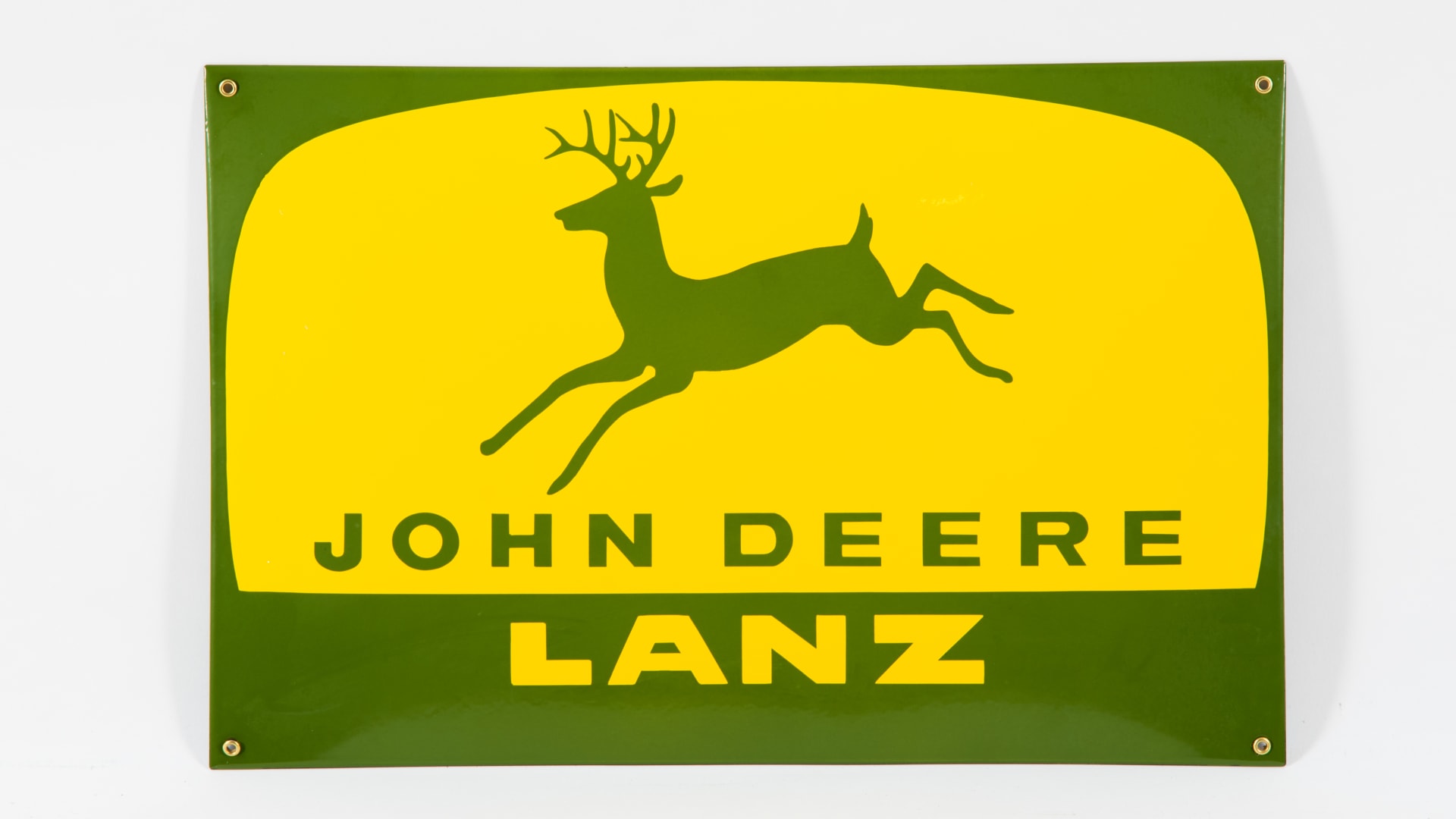 John Deere Lanz Sign at Davenport 2016 as M167 - Mecum Auctions