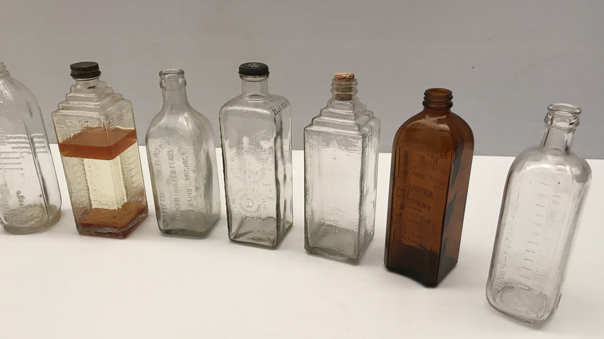 Embalming Bottle Collection at Gone Farmin' Iowa Premier 2018 as H187 ...