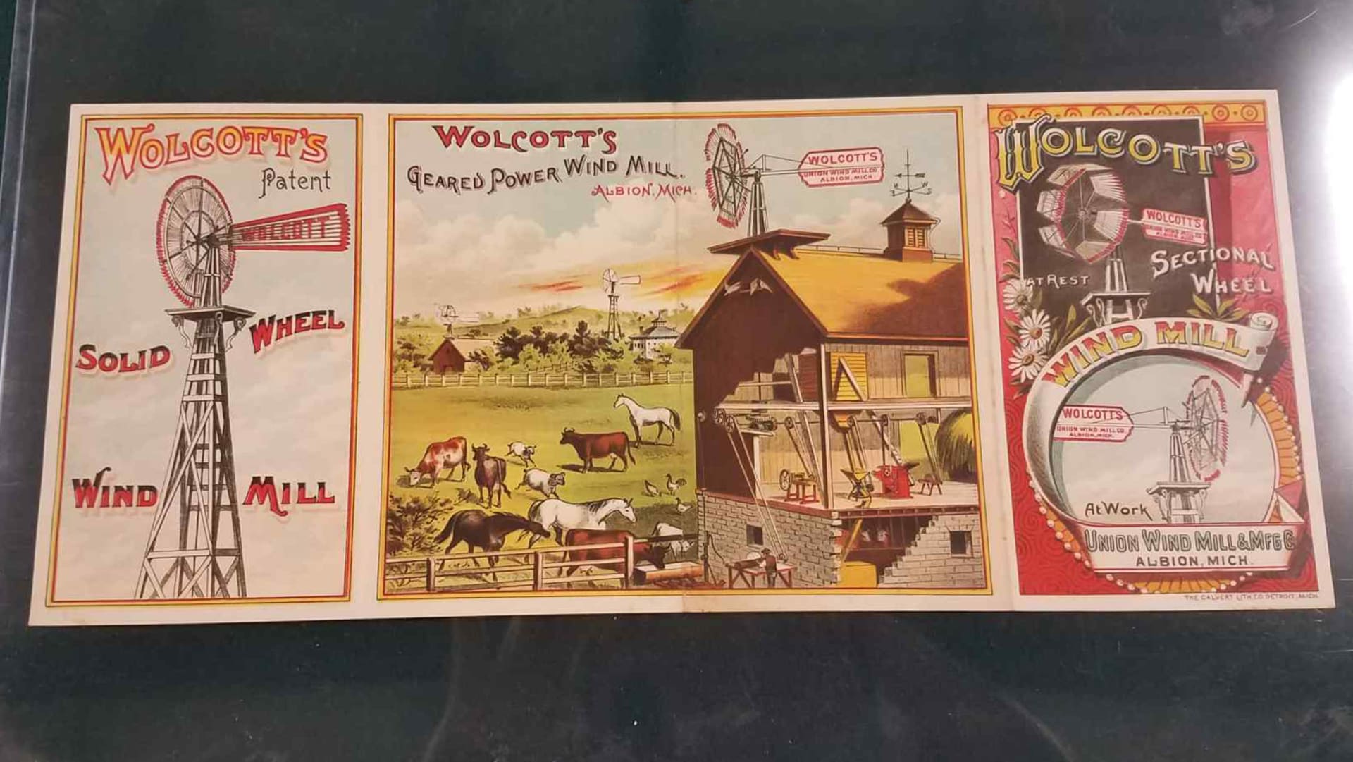 Wolcott Windmill Brochures 3 at Gone Farmin' Iowa Premier 2018 as M52.1 ...
