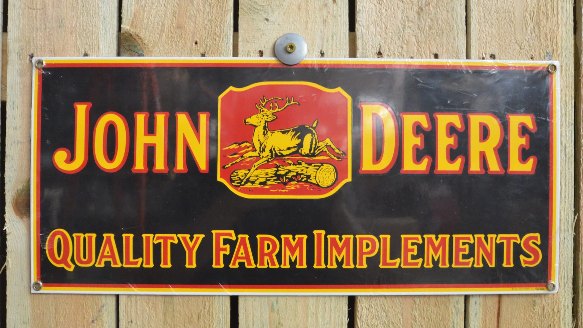 John Deere Quality Farm Implement Sign SSP 8x18 Reproduction at Gone ...