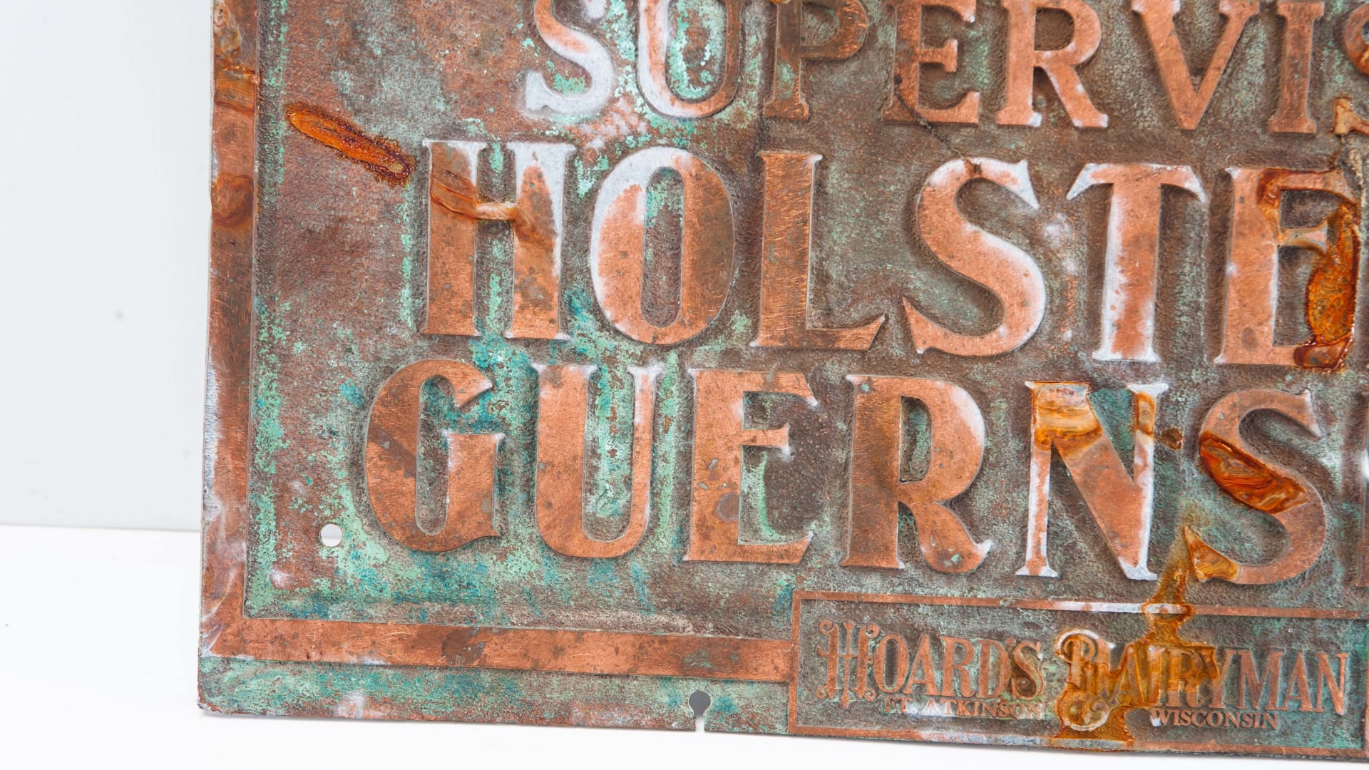 Hoards Dairyman Single-Sided Sign 18x10 at Gone Farmin' Fall Premier ...