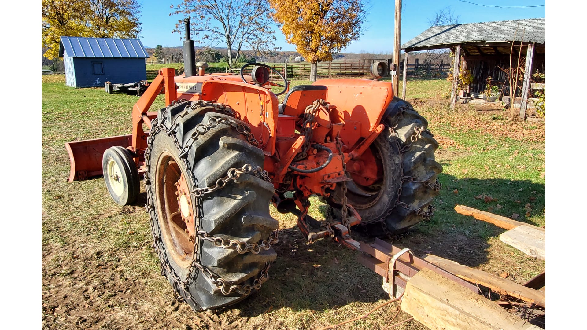 Allis-Chalmers D17 With Loader at Gone Farmin' Fall Premier 2020 as T52 ...