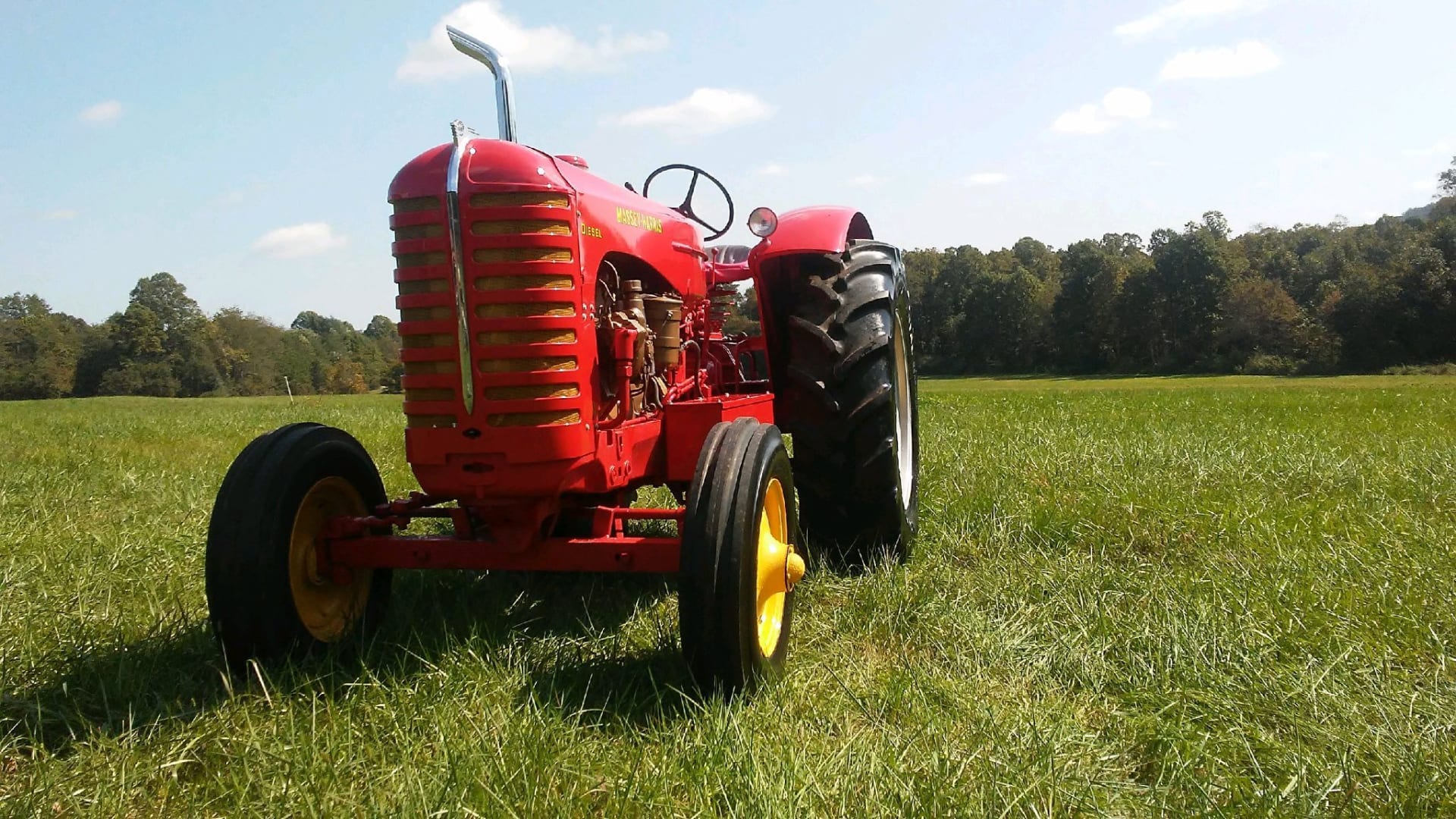 1958 Massey-Harris 555 Diesel at Gone Farmin' Fall Premier 2020 as S82 ...