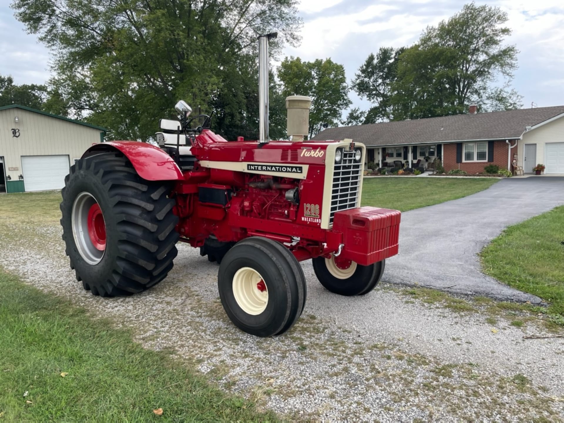 1965 International 1206 Diesel at Gone Farmin' Fall Premier 2022 as S65 ...
