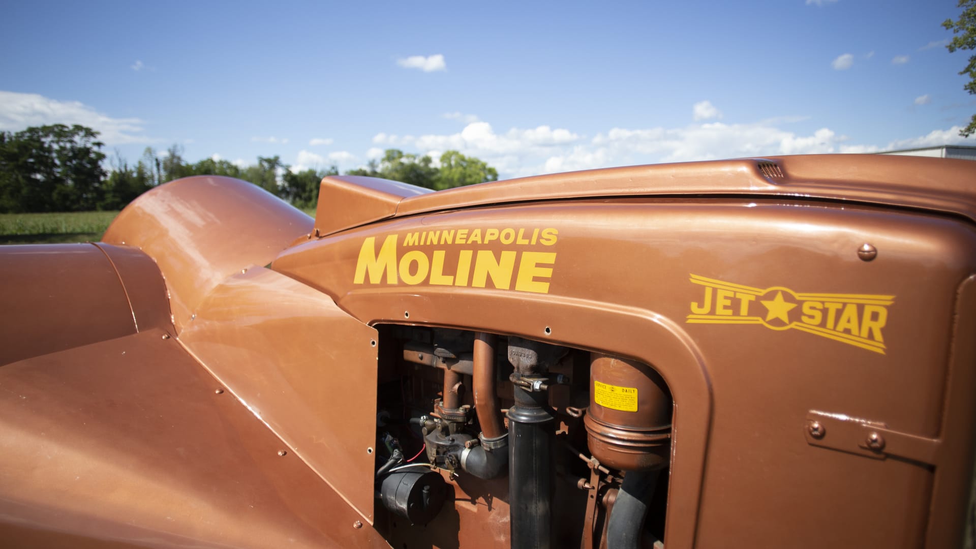 Minneapolis-Moline Jet Star Orchard at Gone Farmin' Fall Premier 2022 ...