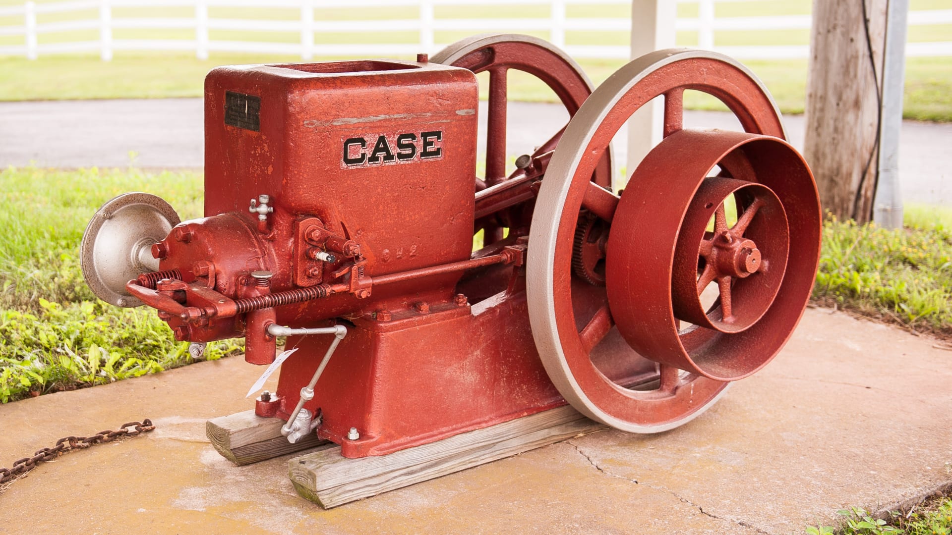 Fuller And Johnson 6 HP Engine at The Henry (Bud) Reifsneider Estate ...