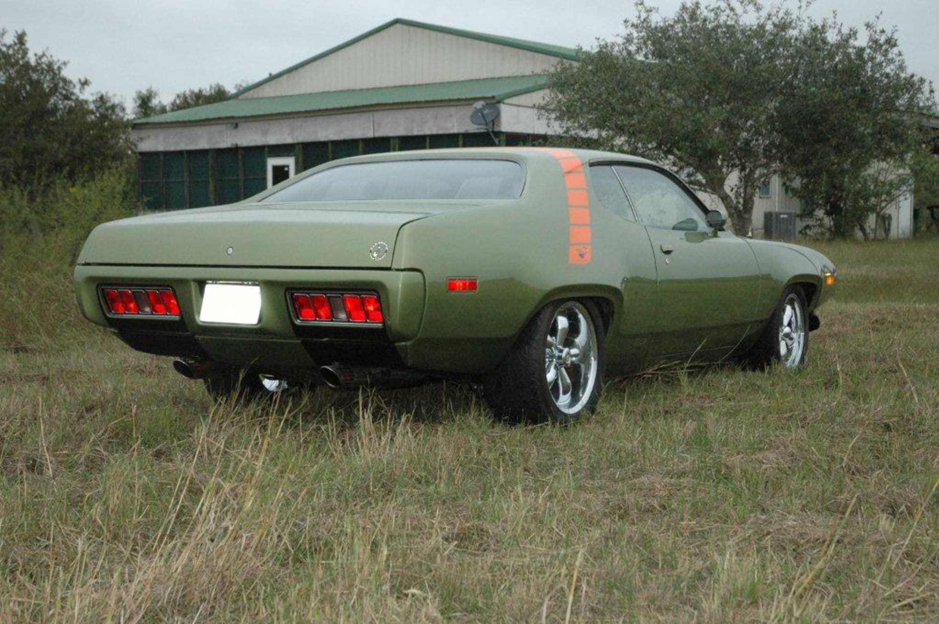 1971 Plymouth Road Runner Pro Touring at Houston 2014 as T195.1 - Mecum ...