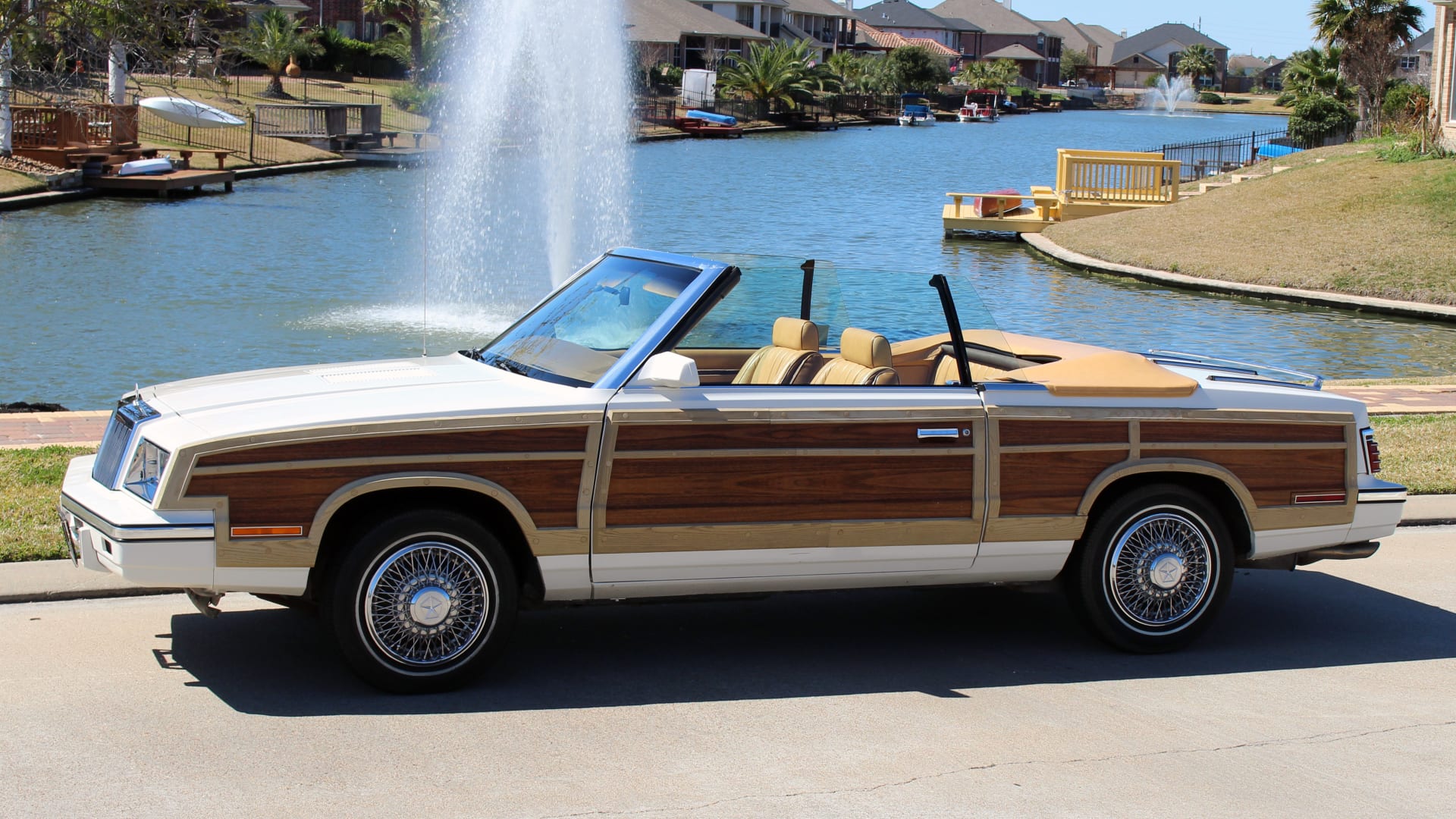 1985 Chrysler Lebaron Convertible at Houston 2015 as T123 - Mecum Auctions