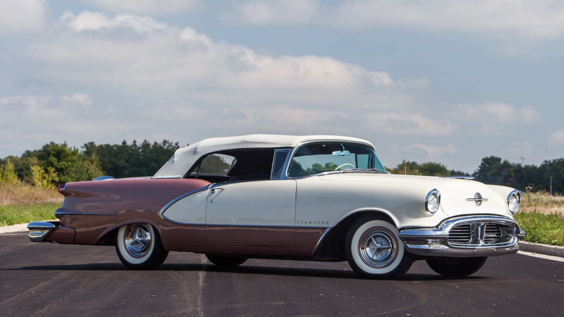 1956 Oldsmobile Starfire 98 Convertible at Houston 2016 as T156 - Mecum ...