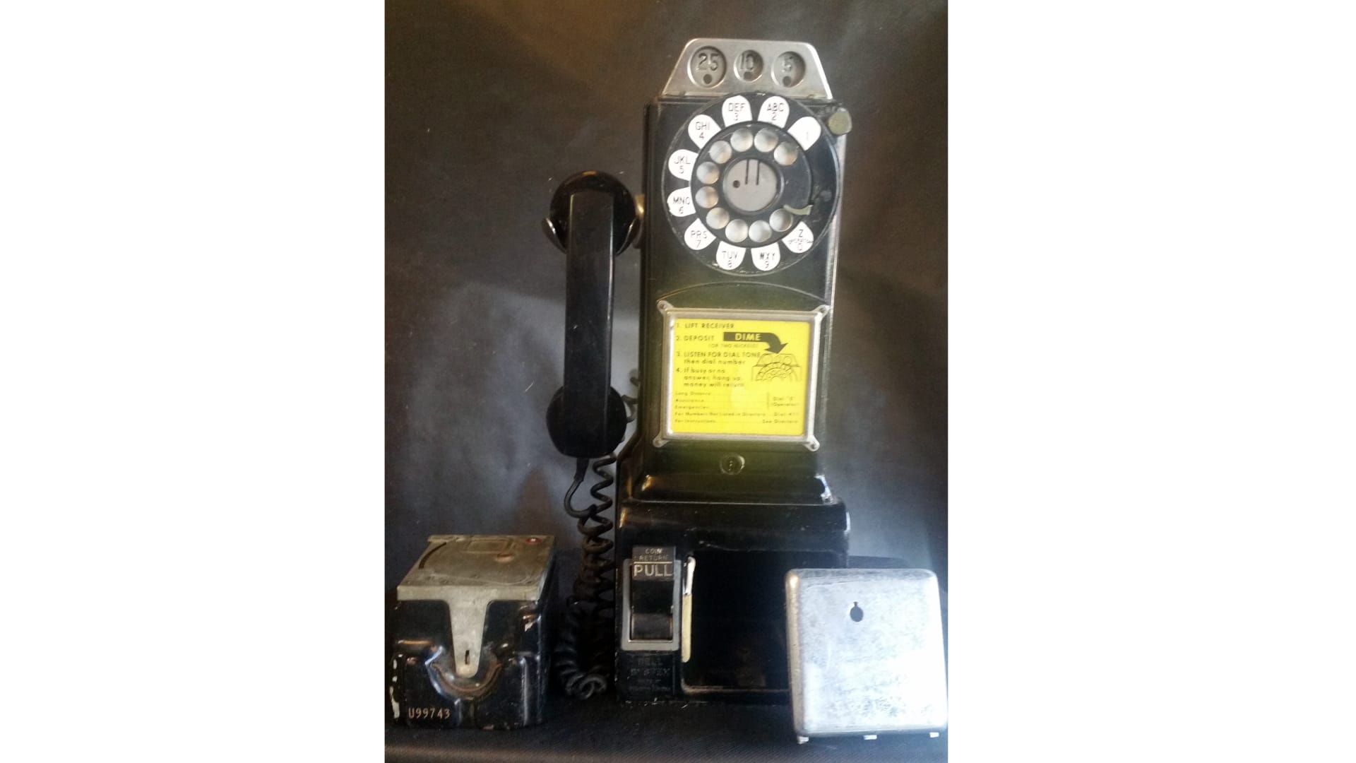 Pay Phone With Coin Box 18x7x6 at Houston 2016 as K78 - Mecum Auctions