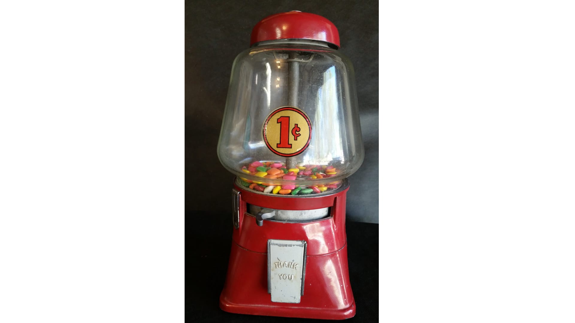 Red Penny Gum Machine 15x7x7 at Houston 2016 as K85 - Mecum Auctions