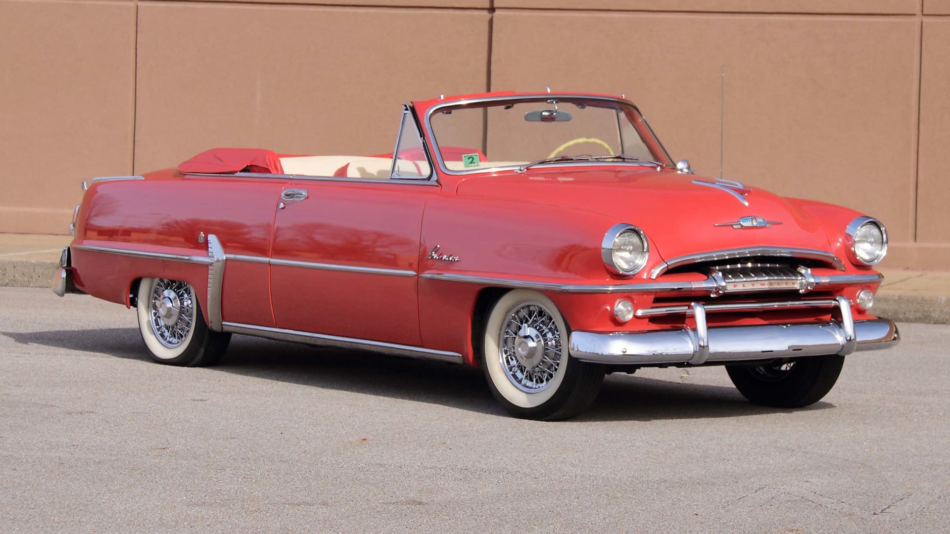 1954 Plymouth Belvedere Convertible At Houston 2019 Asf204 Mecum Auctions