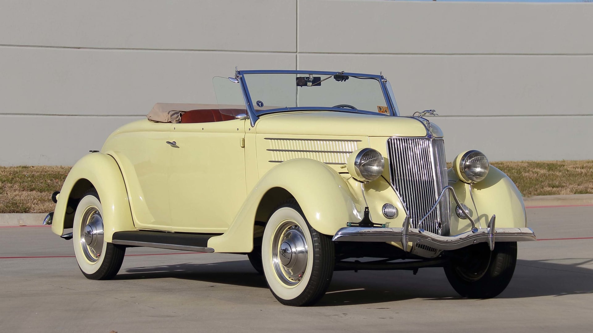 1936 Ford Deluxe Roadster at Houston 2021 as F153.2 - Mecum Auctions