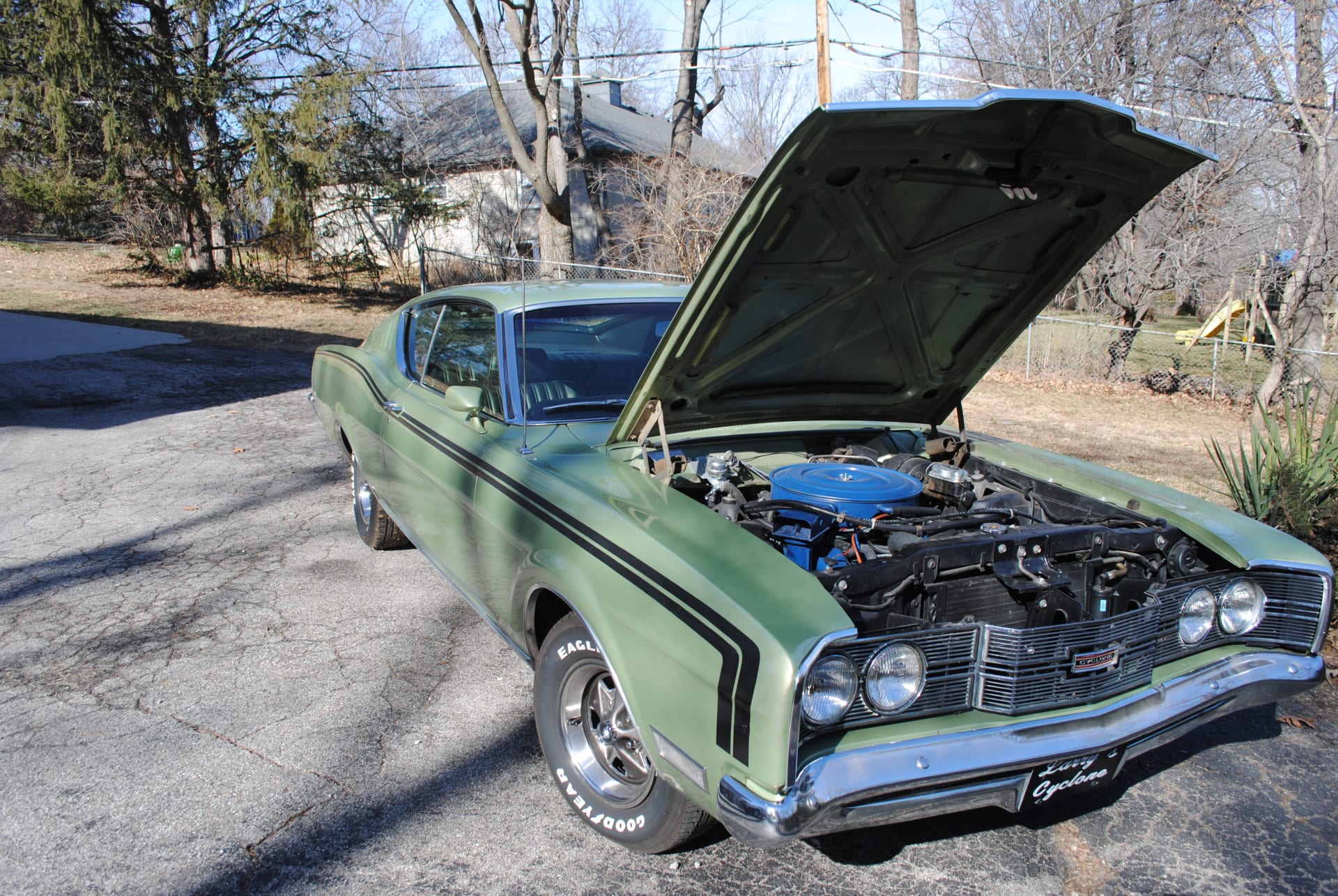 1969 Mercury Cyclone Fastback at Kansas City Spring 2013 as T69 - Mecum ...
