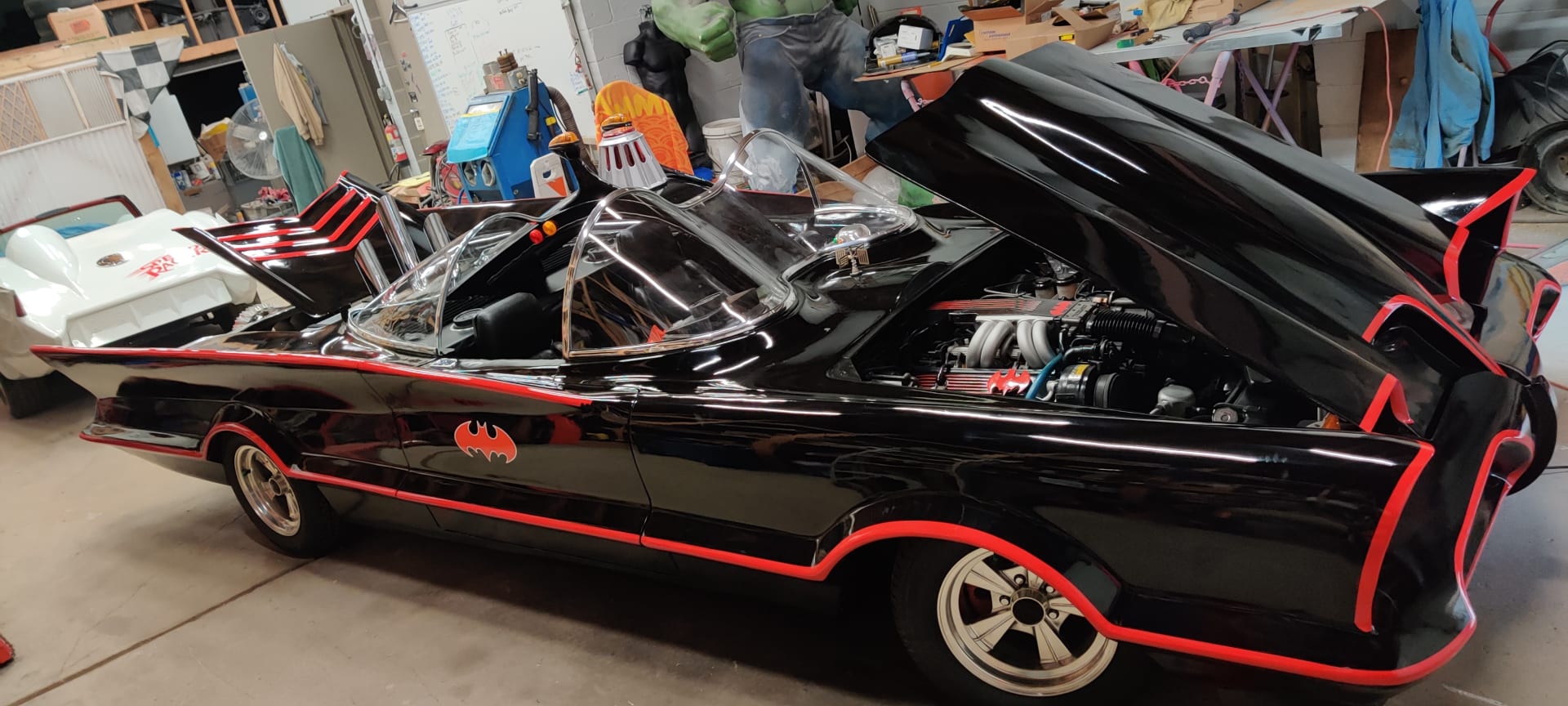 1985 Chevrolet Corvette Batmobile Replica at Kansas City 2020 as S85 ...
