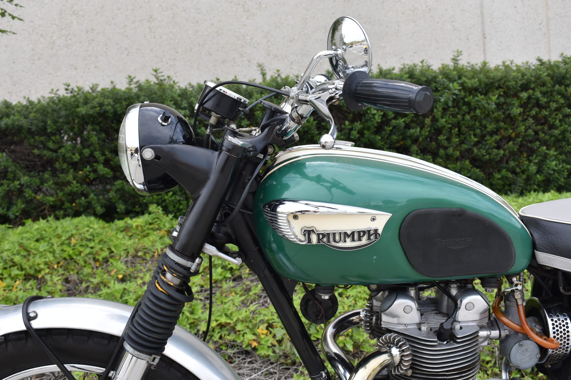 1966 Triumph T100C Trophy at Las Vegas Motorcycles June 2017 as F147 ...