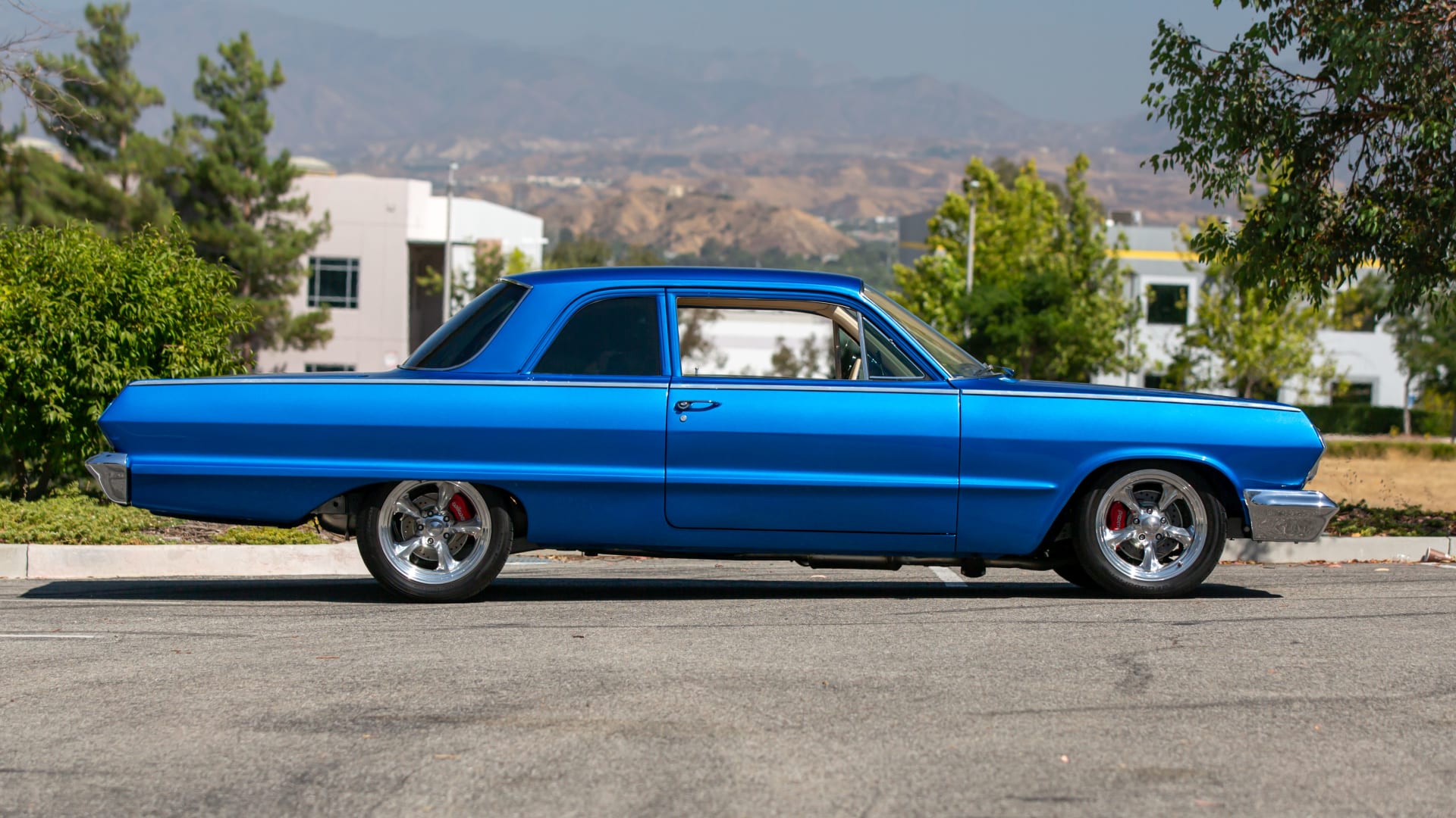 1963 Chevrolet Biscayne Resto Mod at Las Vegas 2019 as F168 - Mecum ...