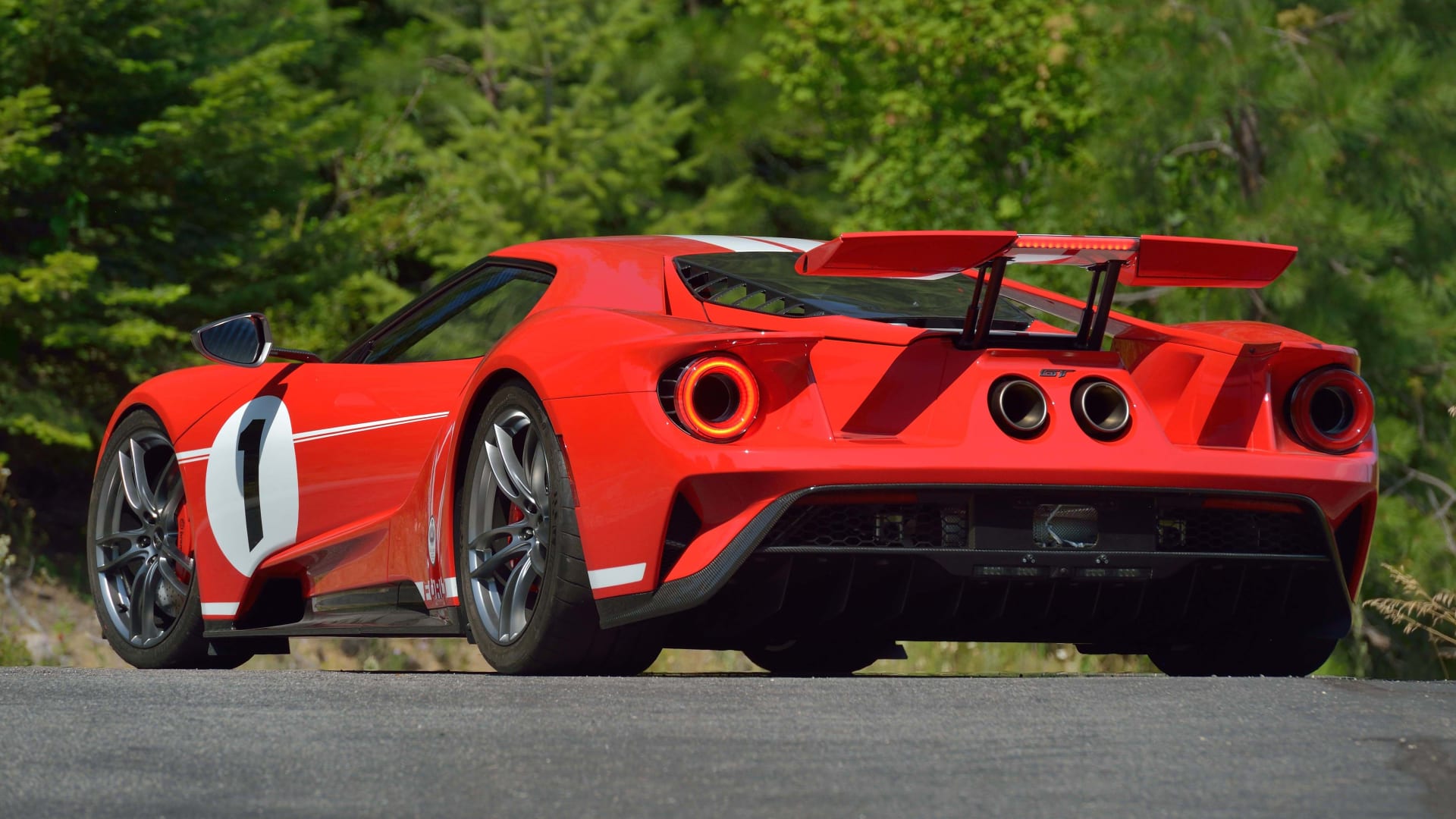 2018 Ford GT '67 Heritage Edition at Las Vegas 2020 asS120 - Mecum Auctions