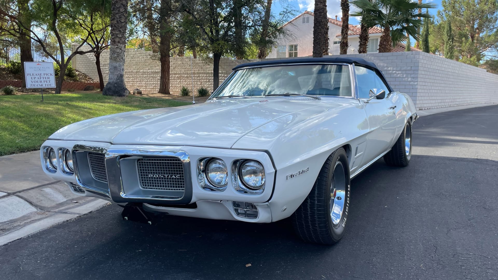 1969 Pontiac Firebird Convertible at Las Vegas 2022 as S73 - Mecum Auctions