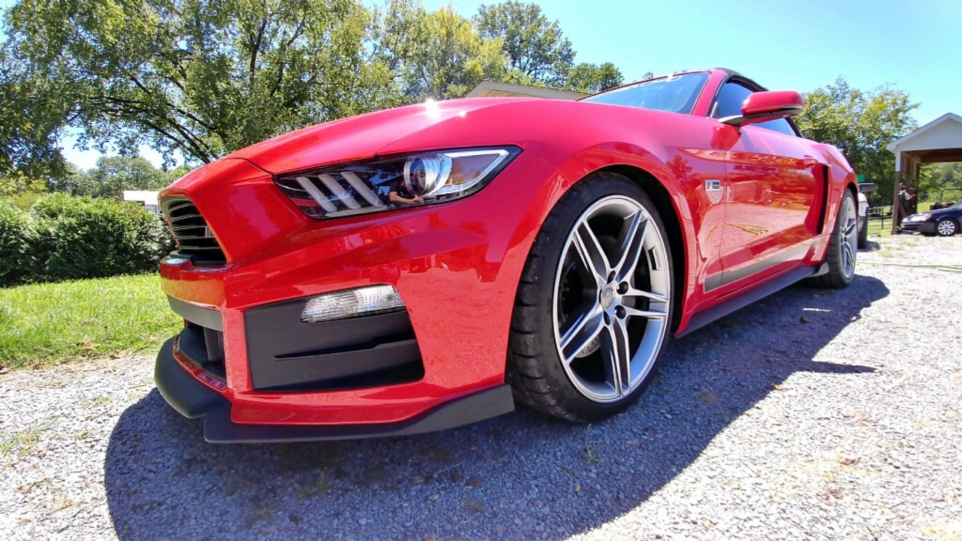 2015 Ford Mustang Roush Stage 2 Convertible at Louisville 2017 as S83 ...