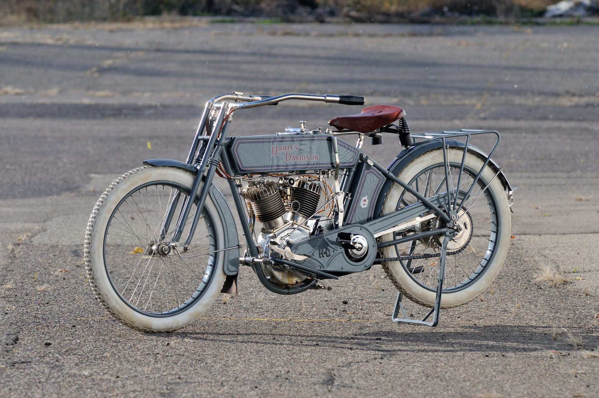 1914 Harley-Davidson 10F Twin at Las Vegas Motorcycles 2014 as S474 ...