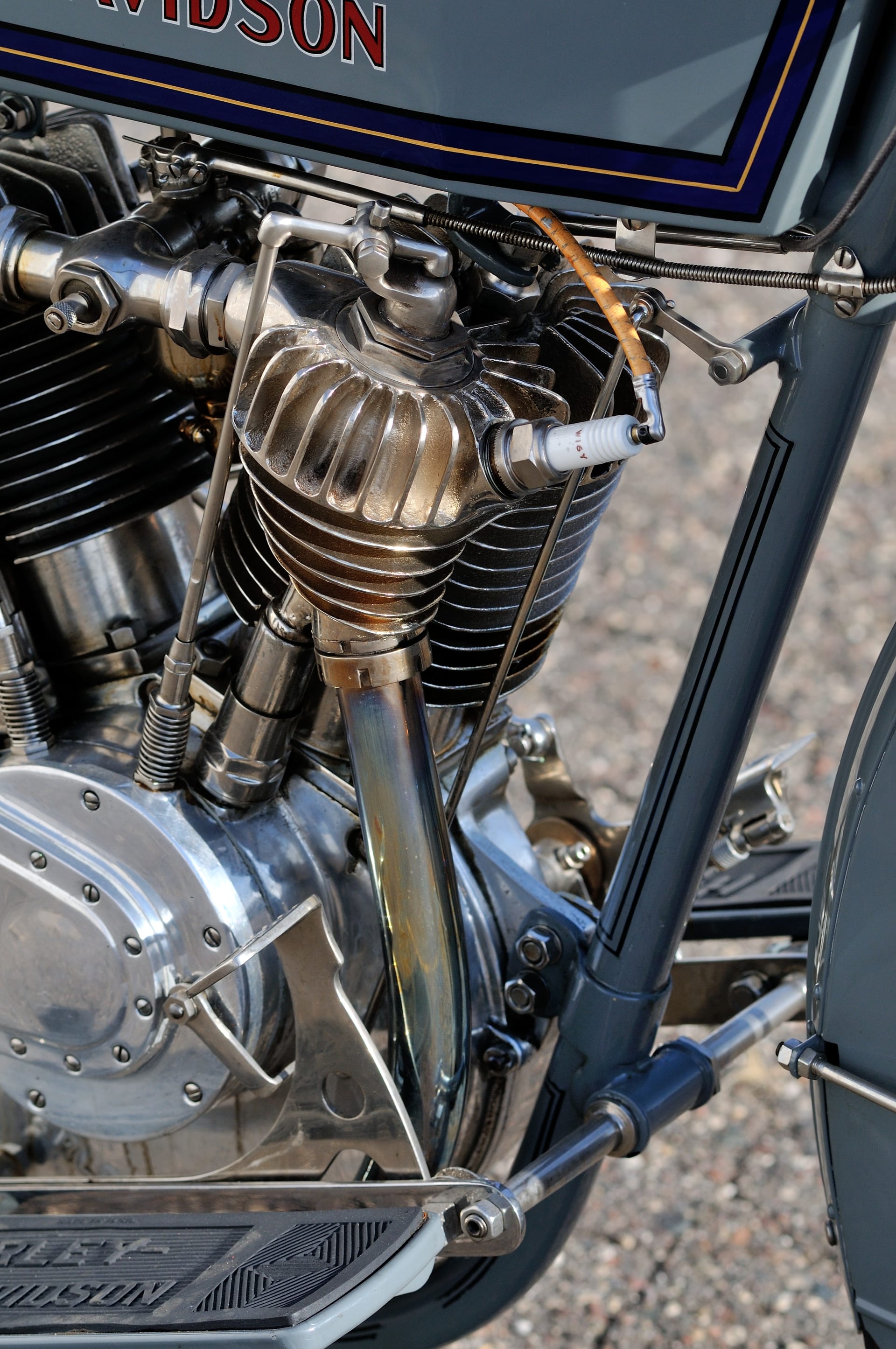 1914 Harley-Davidson 10F Twin at Las Vegas Motorcycles 2014 as S474 ...