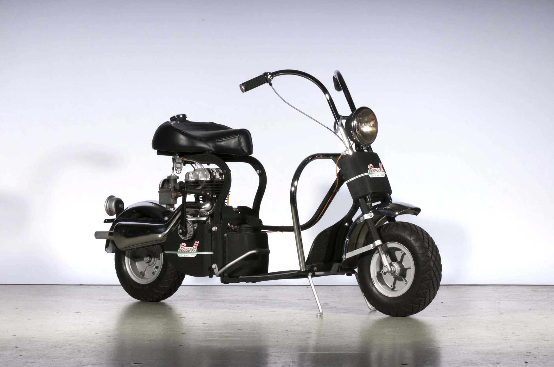 1948 Powell P-48 Scooter at Las Vegas Motorcycles 2015 as T3 - Mecum ...
