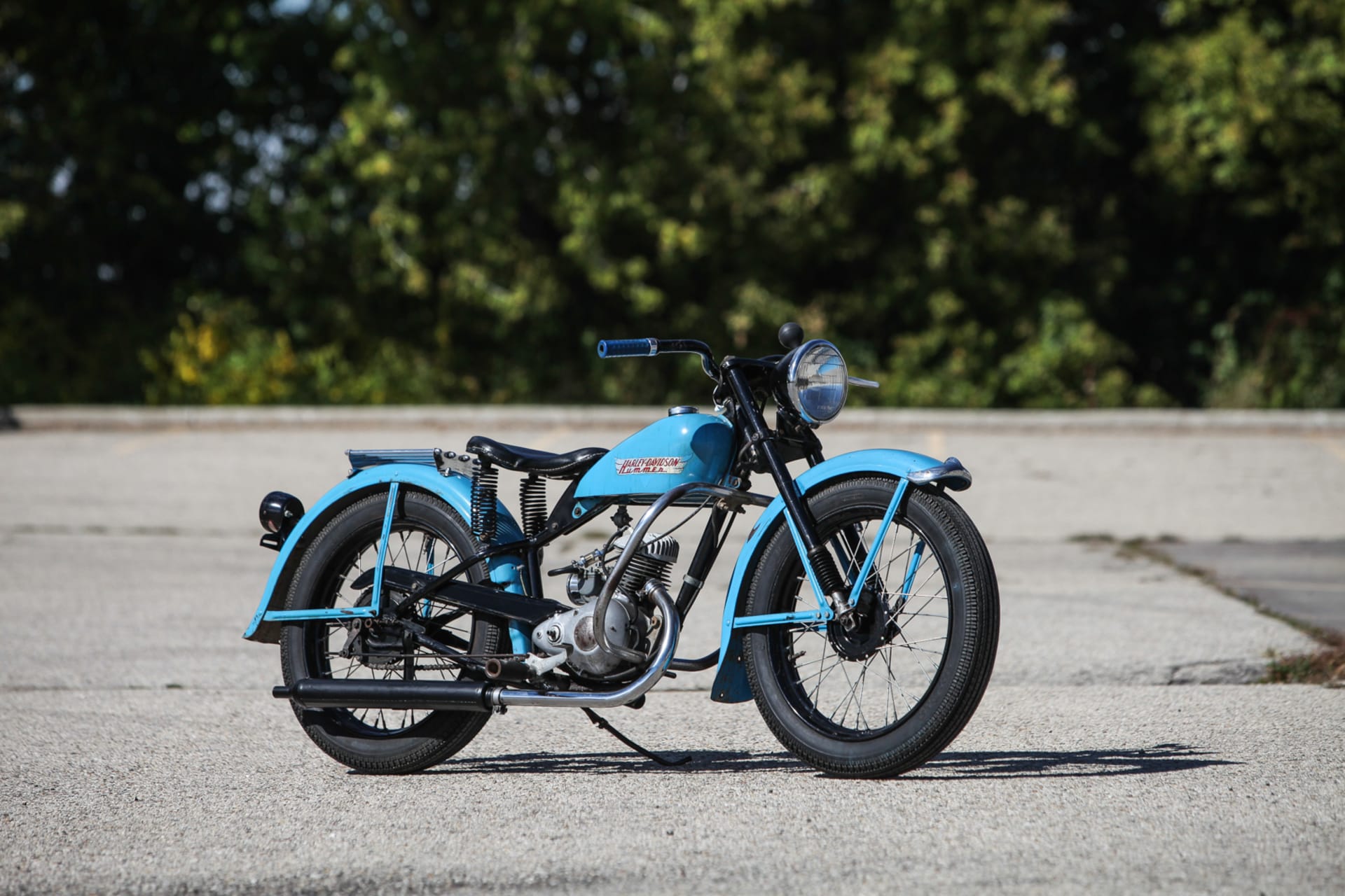 1955 Harley-Davidson Hummer B at Las Vegas Motorcycles 2015 as F51 ...