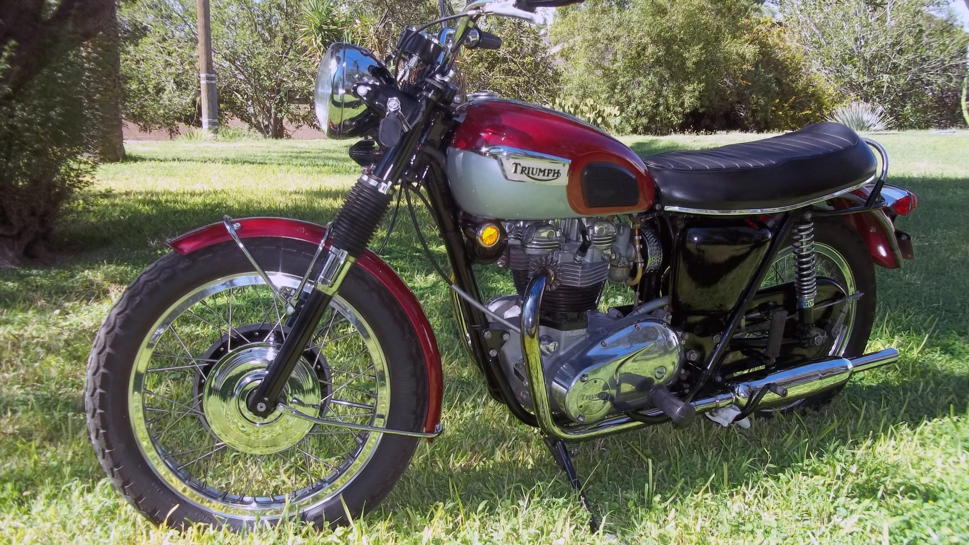 1970 Triumph TR6R at Las Vegas Motorcycles 2016 as S117 - Mecum Auctions