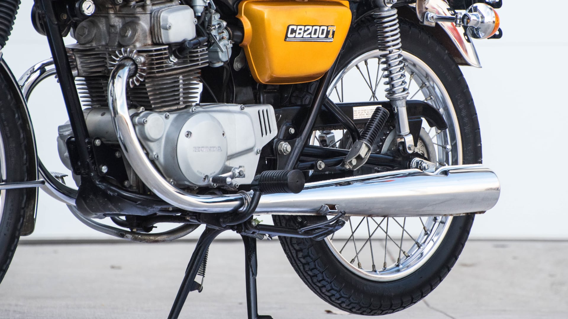 1975 Honda CB200T at Las Vegas Motorcycles 2017 as W108 - Mecum Auctions