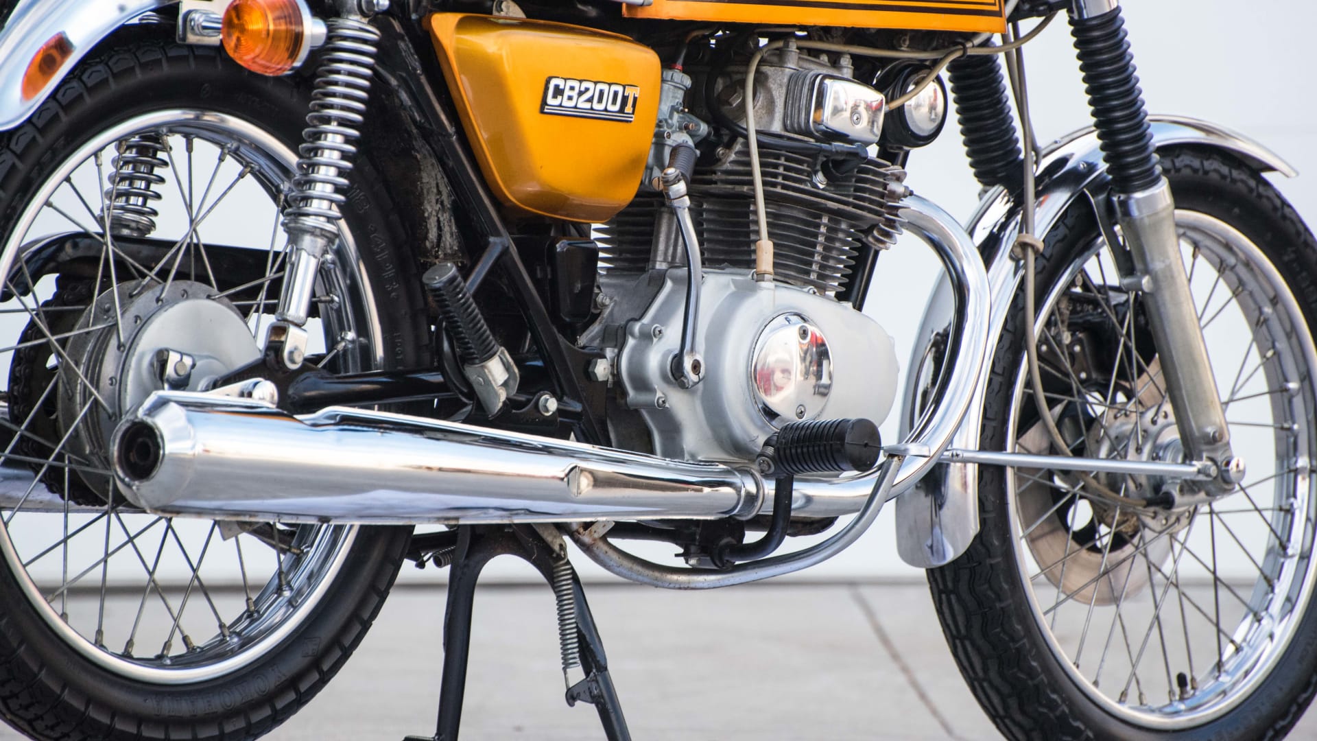 1975 Honda CB200T at Las Vegas Motorcycles 2017 as W108 - Mecum Auctions