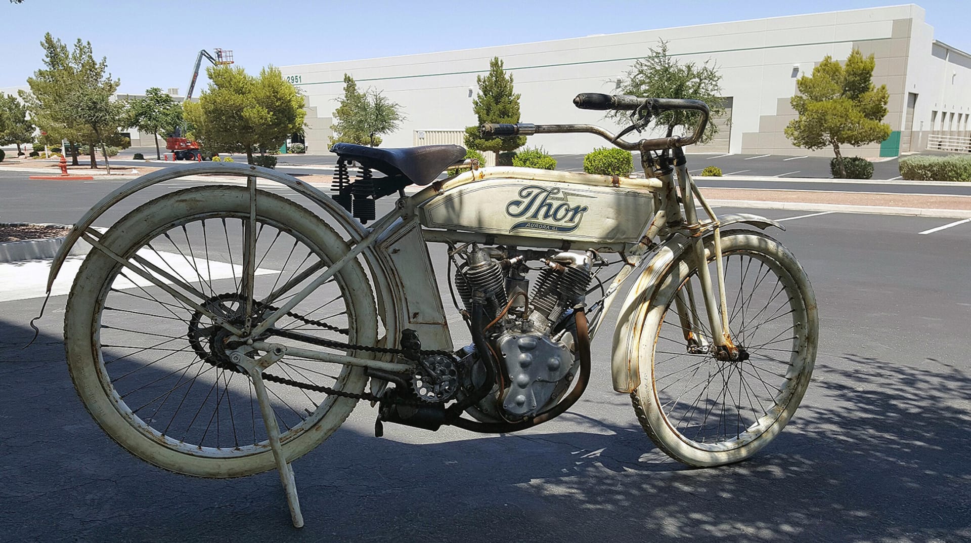 1912 Thor Model U Twin at Las Vegas Motorcycles 2017 as F198 - Mecum Auctions