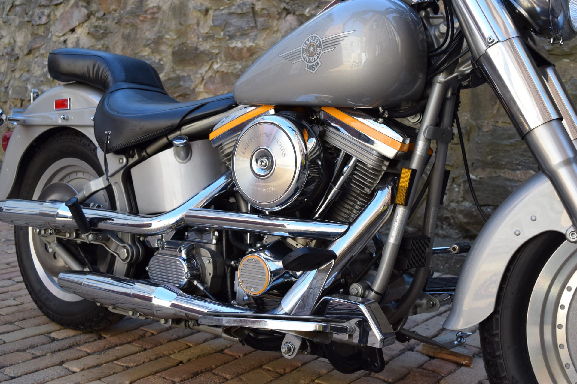 1990 Harley-Davidson FLSTF Fat Boy at Las Vegas Motorcycles 2017 as ...