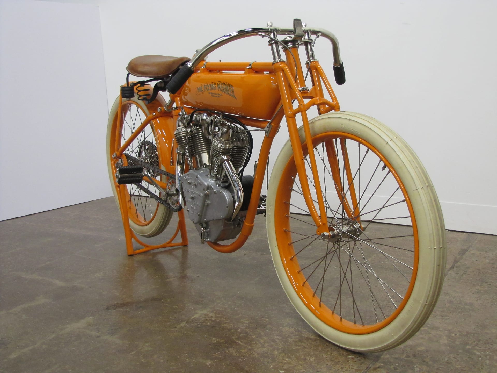 1915 Flying Merkel V-Twin Racer at Las Vegas Motorcycles 2017 as F138 - Mecum Auctions