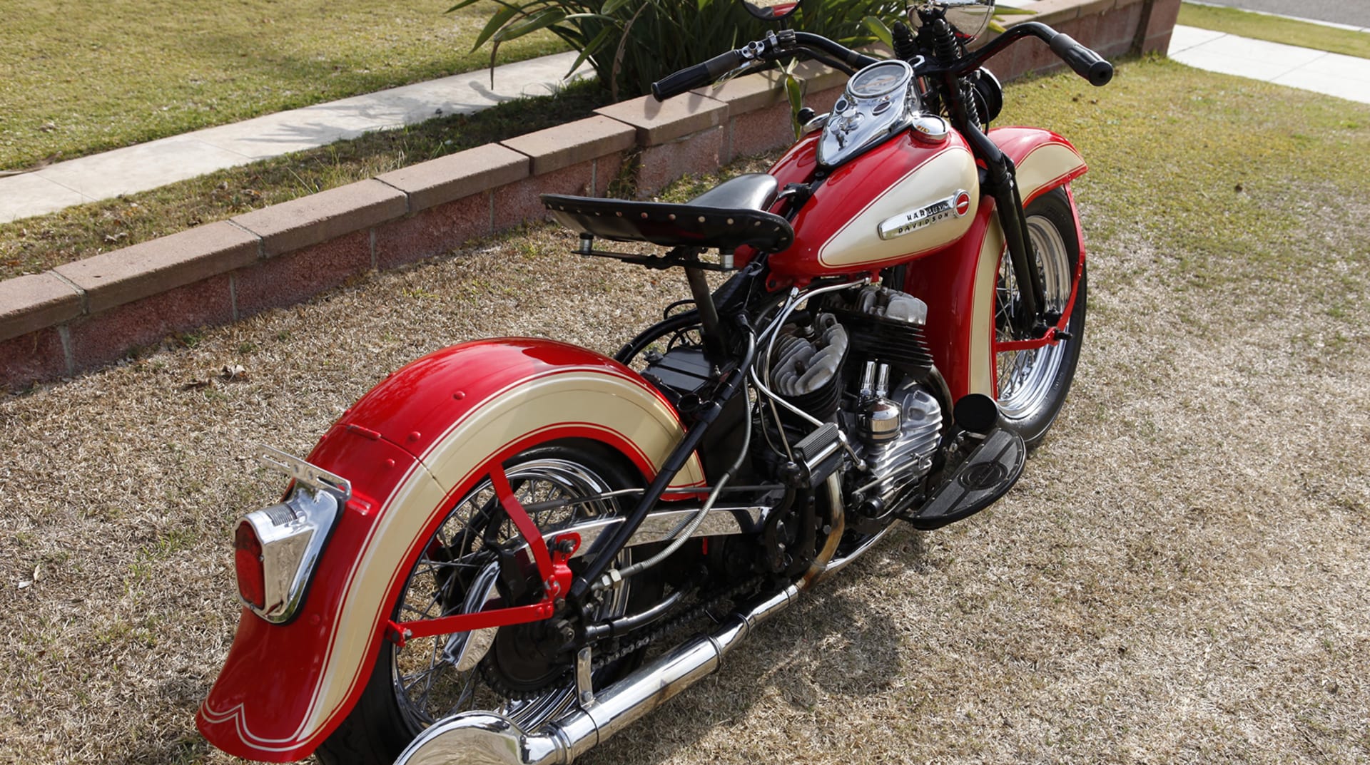 1948 Harley-Davidson WL Model at Las Vegas Motorcycles 2017 as F130 ...