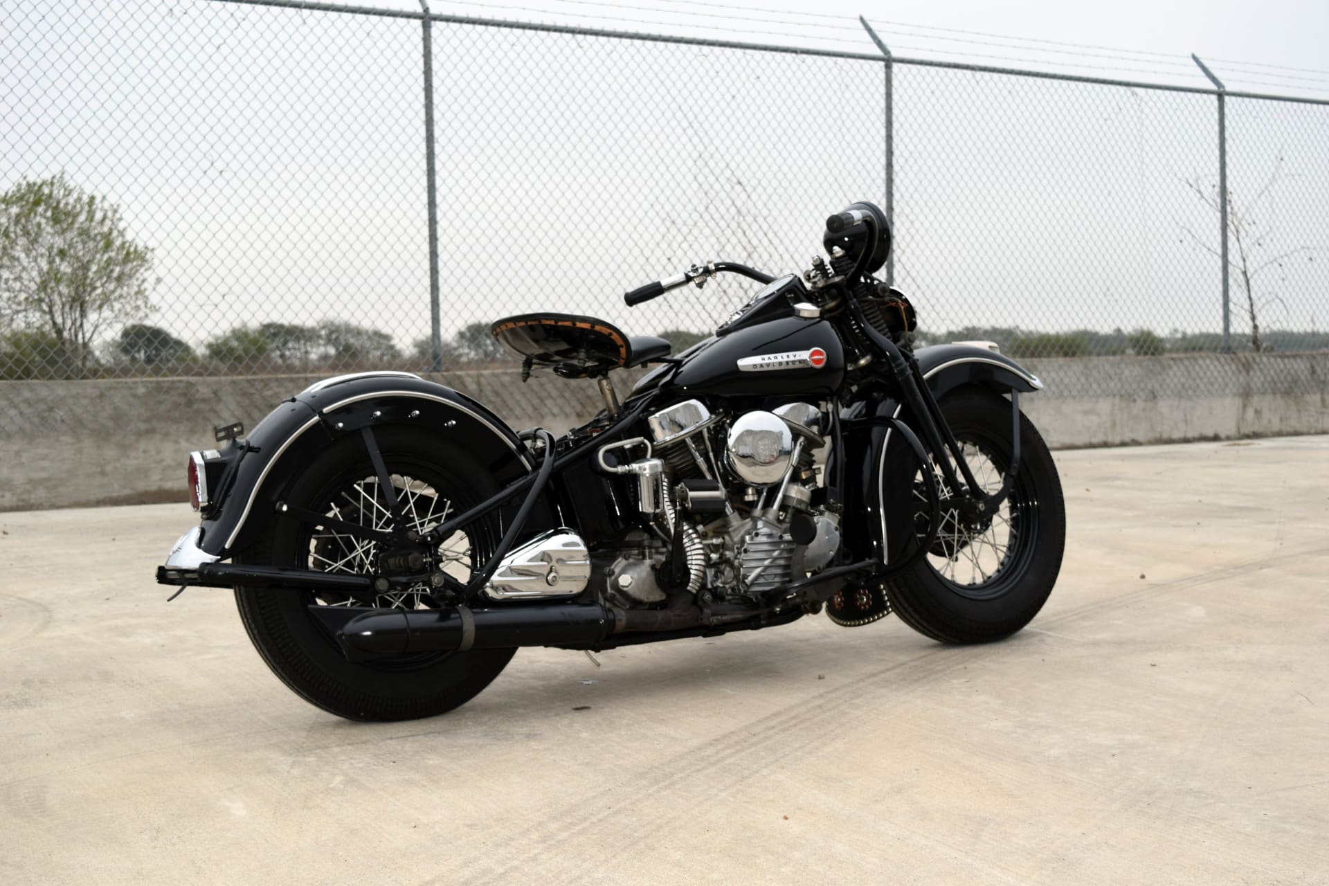 1948 Harley-Davidson FL Panhead Springer at Las Vegas Motorcycles 2017 ...