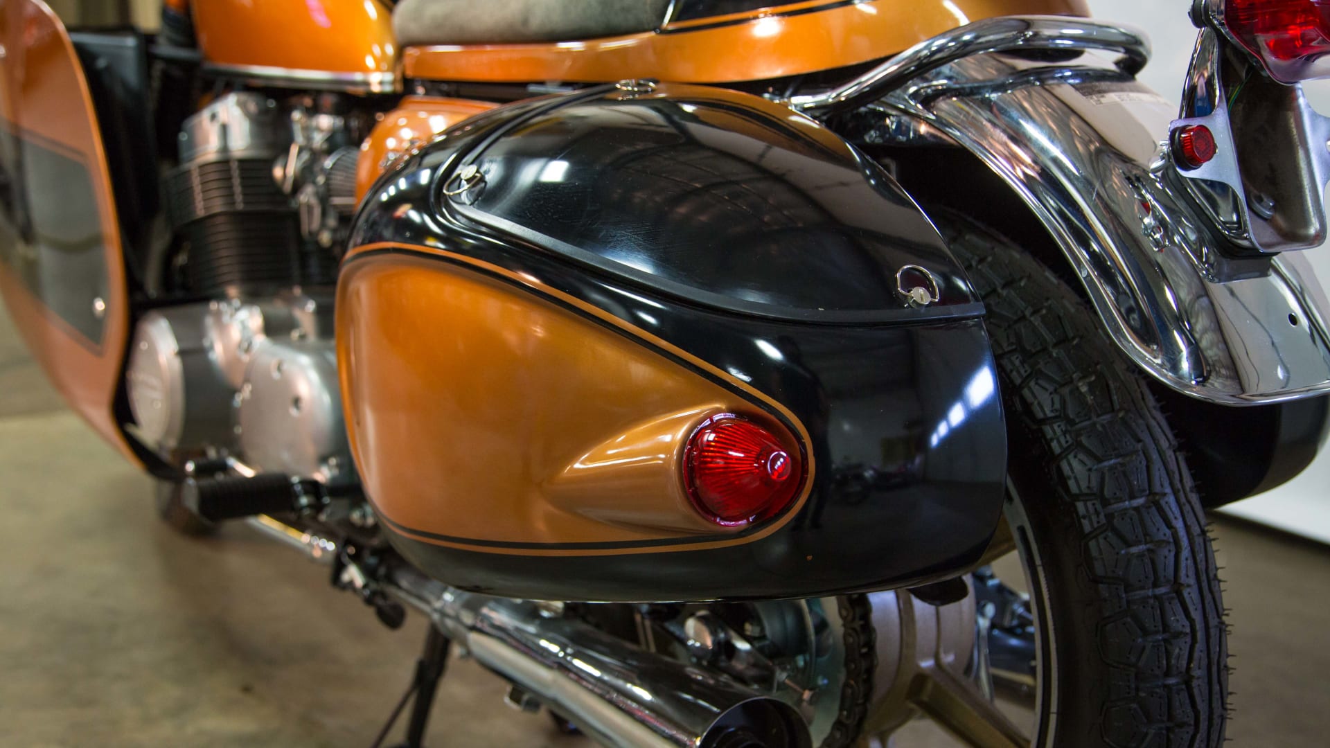 1971 Honda CB750 Dustbin Bagger at Las Vegas Motorcycles 2018 as F285 ...