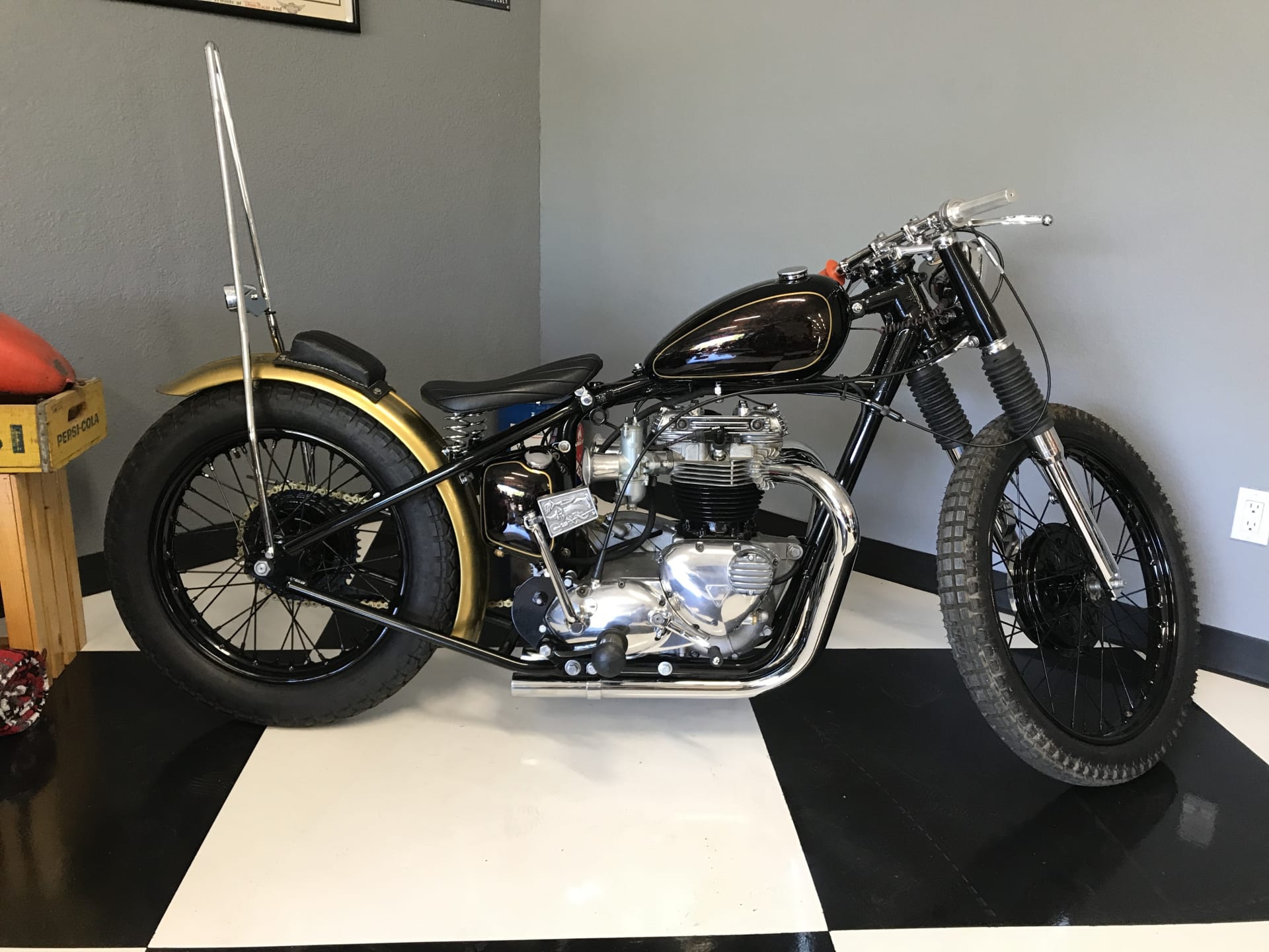 1967 Triumph TR6C Chopper at Las Vegas Motorcycles 2018 as S103 - Mecum ...