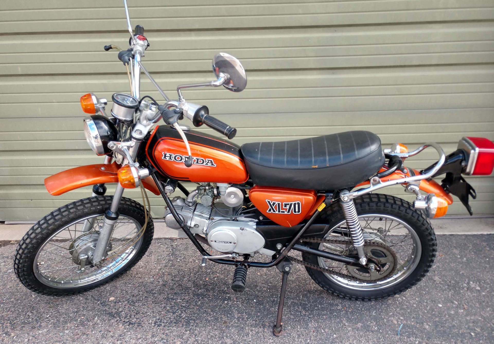 1974 Honda XL70 at Las Vegas Motorcycles 2019 as G76 - Mecum Auctions