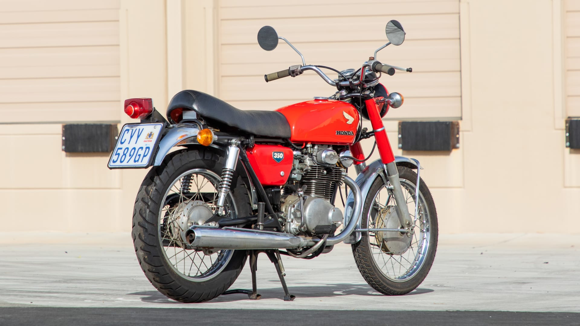 1973 Honda CB350 at Las Vegas Motorcycles 2019 as W91 - Mecum Auctions