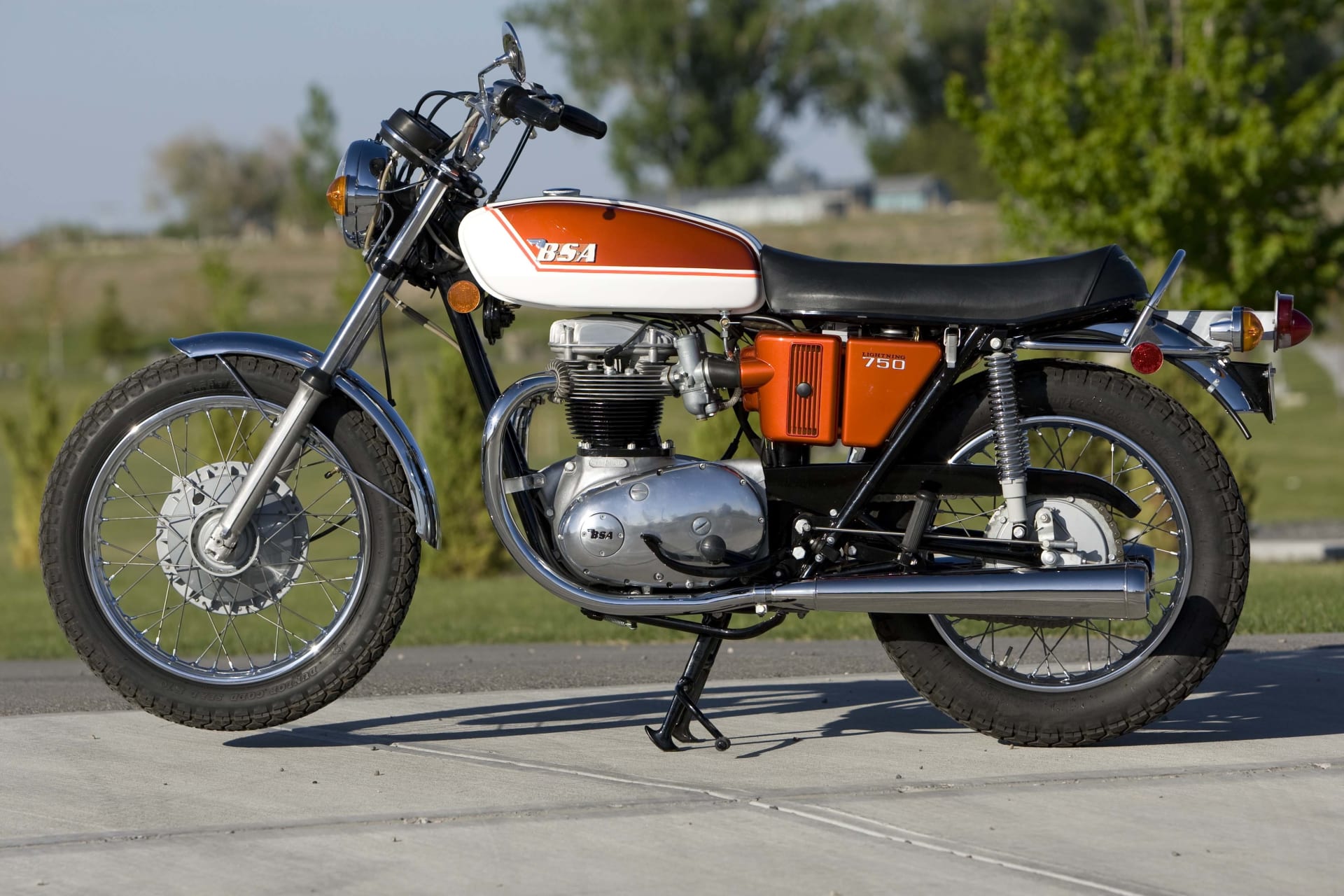 1971 BSA A70L Lightning at Las Vegas Motorcycles 2019 as W244 - Mecum ...