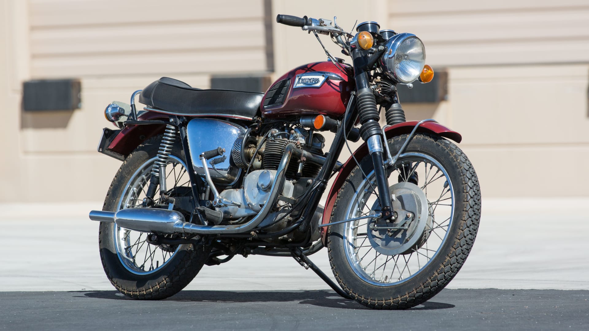 1971 Triumph T100R at Las Vegas Motorcycles 2019 as T71 - Mecum Auctions