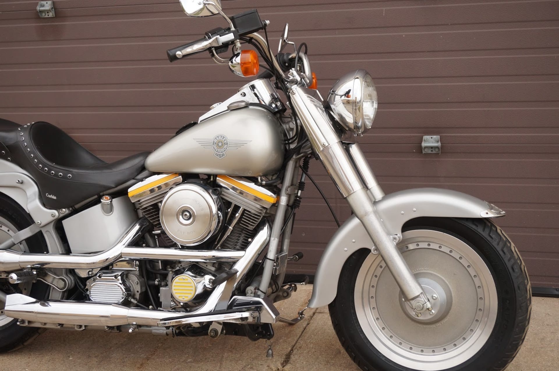 1990 Harley-Davidson Fat Boy Grey Ghost FLSTF at Las Vegas Motorcycles ...